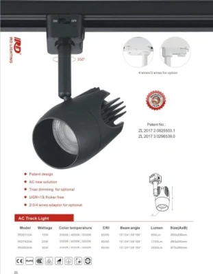 Buy Led Ac Track Spot Light With Integrated Driver For Commercial ...