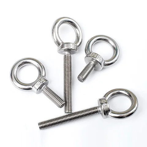 Buy Metric Thread M6 M14 M16 Round Fish Eye Bolts Steel Lifting Fisheye ...