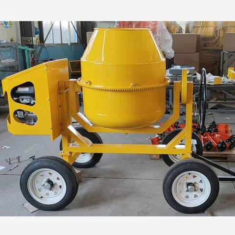 Buy Mobile Portable Concrete Mixer 500 Litre Air-cooled Diesel Cement ...