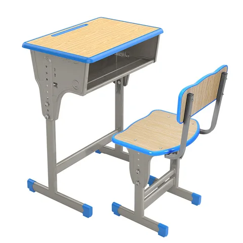 Buy Modern Design Student Desks & Chairs Durable Metal & Wood For ...
