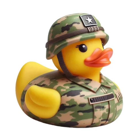 Buy New Product 2024 Plastic Pvc Vinyl Bath Toy Custom Military Ducks ...