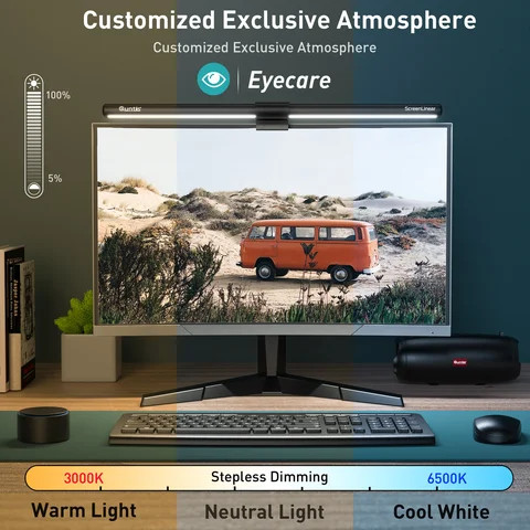 Buy Northland Best Curved Led Study Lamp Computer Lampra De Monitor ...