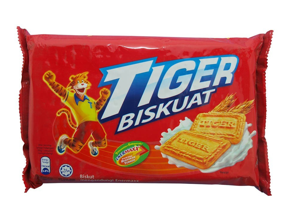 Buy Popular Tiger Biscuit With Chocolate/ Milk/ Original Flavour from ...