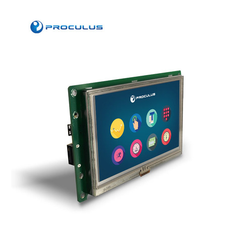 Buy Proculus 4.3 Inch Mini Oled Lcd Display Uart Serial Touch Panel ...