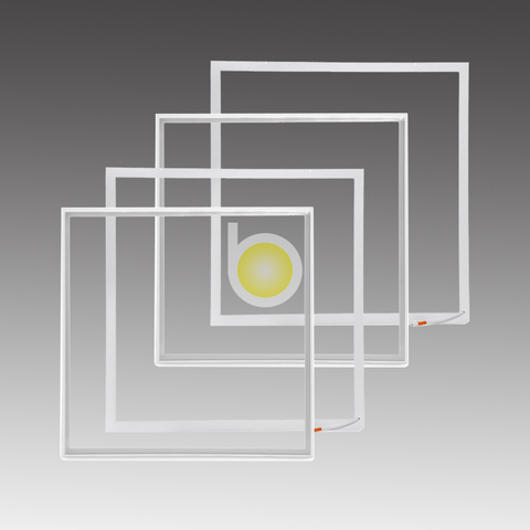 Buy Smd 40w 50w Recessed Mount Aluminium Led Frame Panel Light 2x2 2x4 ...