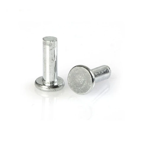 Buy Stainless Steel Carbob Steel Flat Head Solid Rivets M5 M6 M8 Small ...