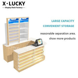 Buy Unique Design Cashier Table Supermarket Cash Counter Convenience ...