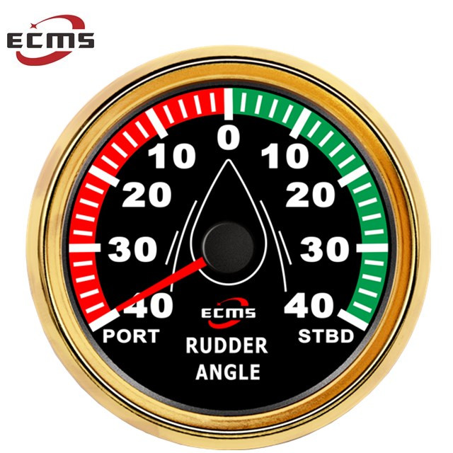 Buy Universal Analog Rudder Angle Indicator Gauge Meter Marine Ship ...