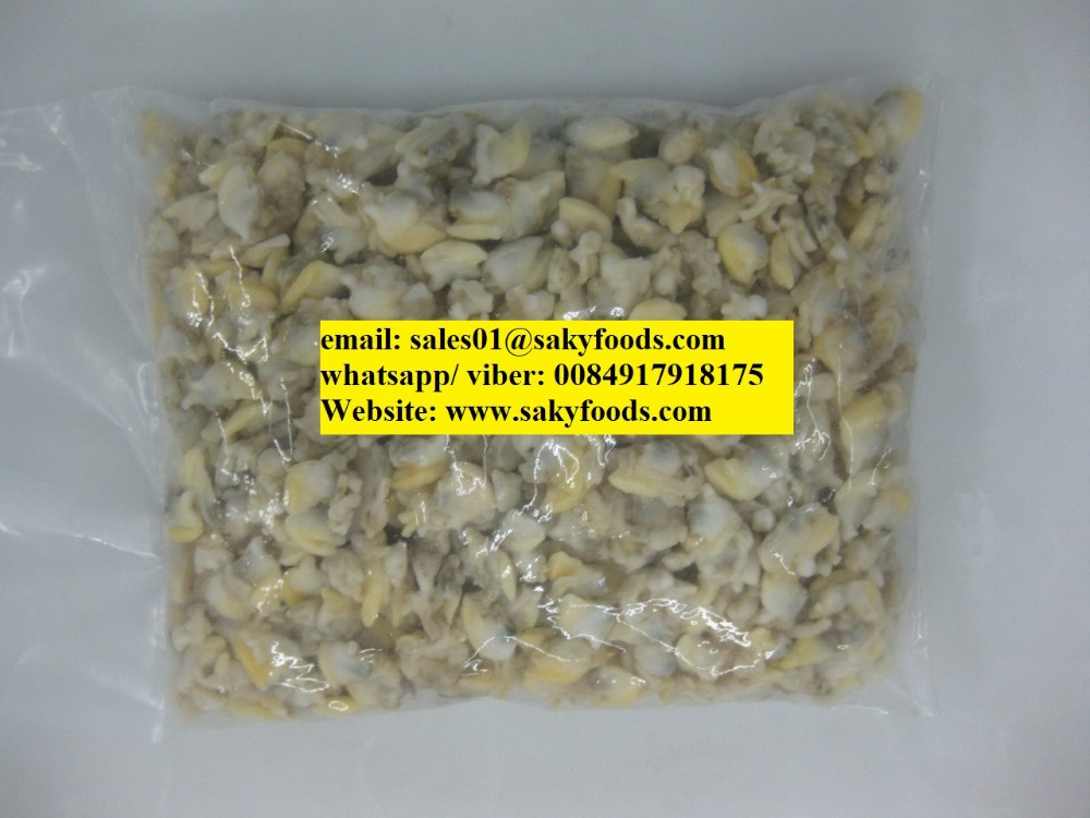 Buy Vietnam Frozen Cooked Yellow Clam Meat / Cooked White Clam Meat ...