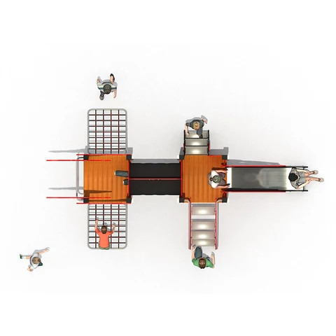 Buy Wooden Playground Slide Pe Board Slides Park For Children Adult ...