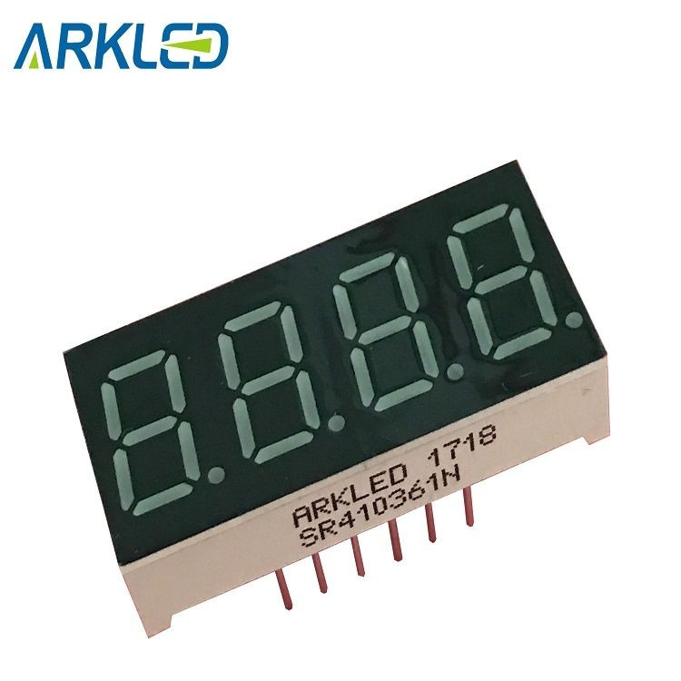 Buy 0.36 Inch 4 Digits Seven Segment Led Display In Super Red Color from Wuxi ARK Technology ...