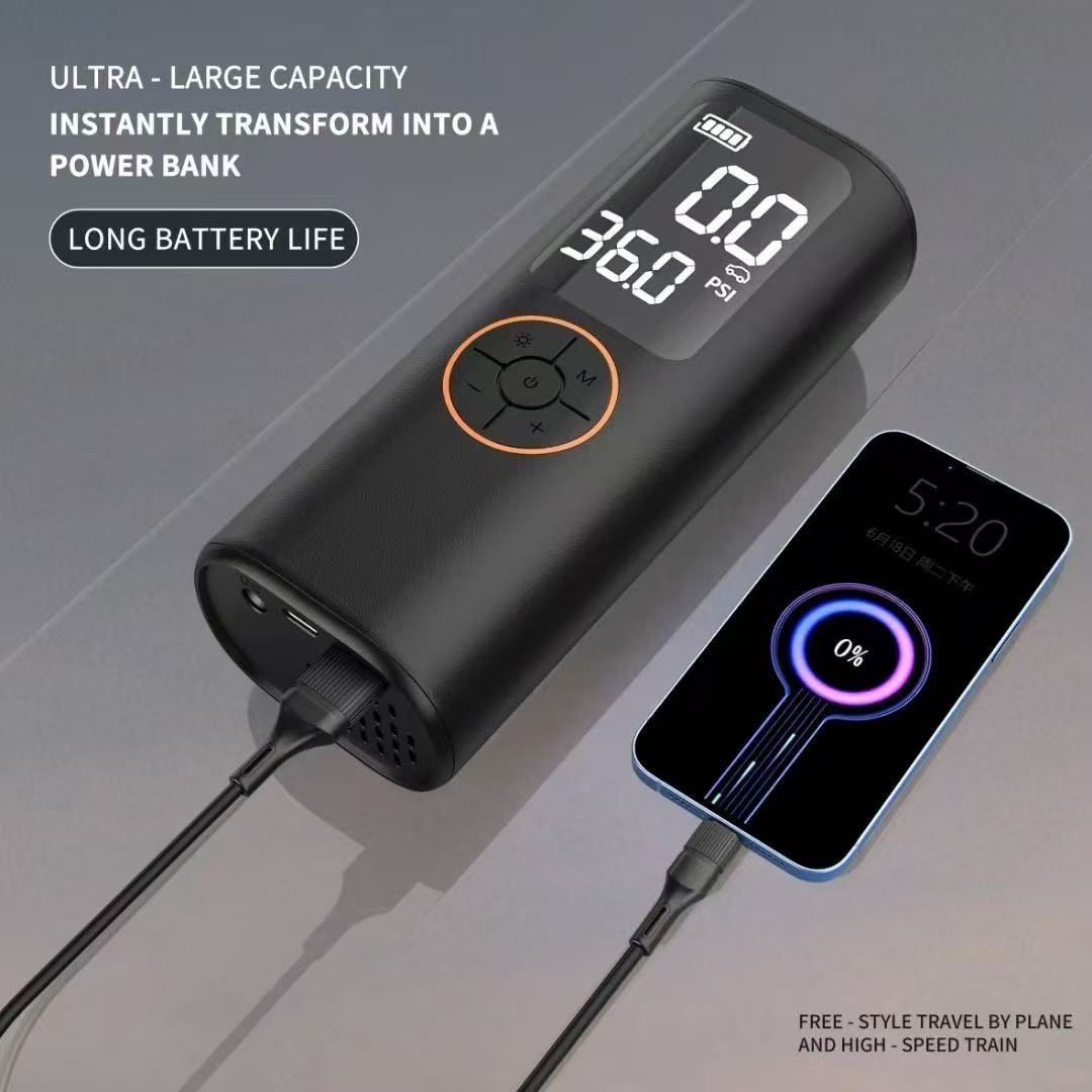 Buy Portable 5v Air Compressor Car Tire Inflator Inflatable Pump With ...