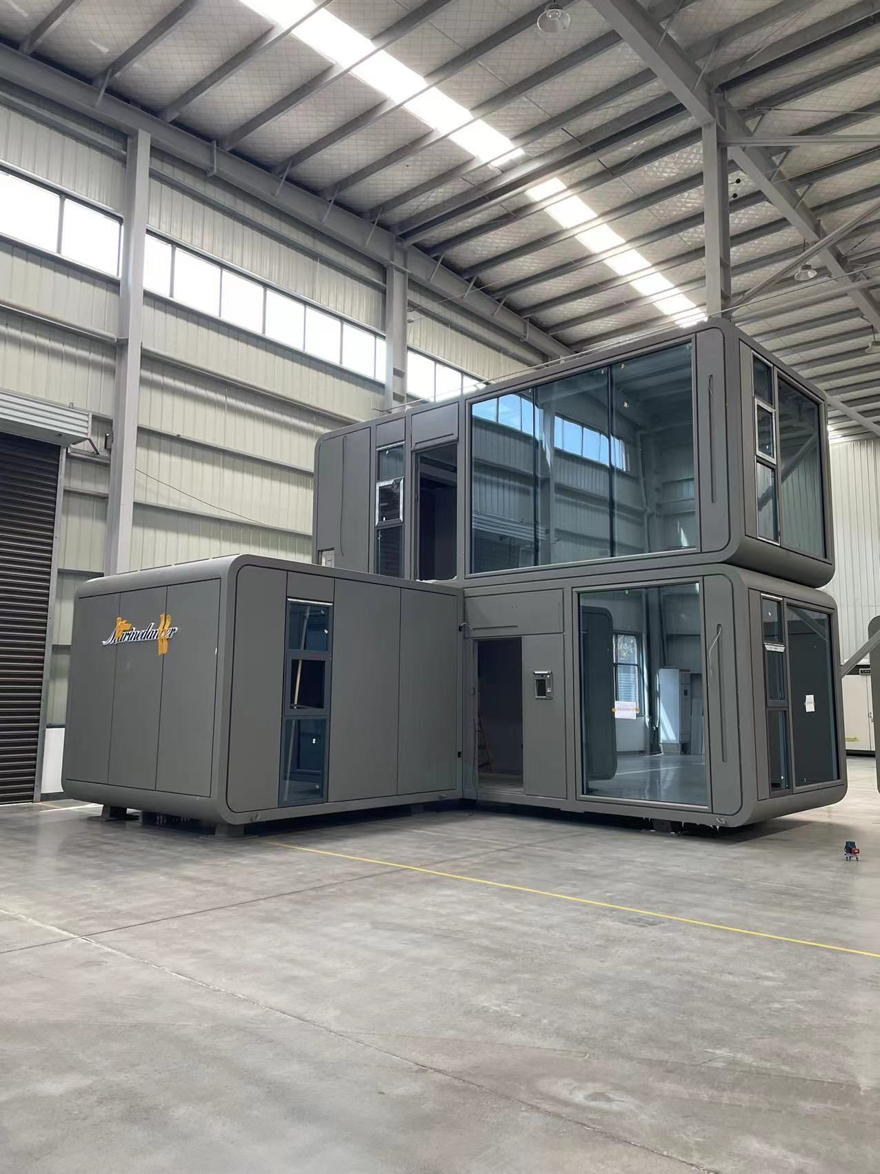Buy Luxury Double Capsule House Modern Modular House With Two Layers ...