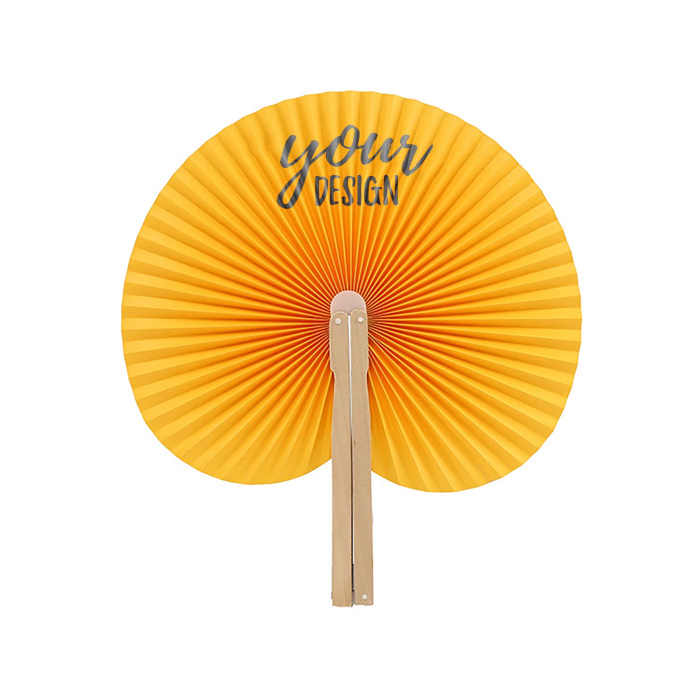 Buy Custom Round Folding Hand Paper Fan from Suzhou Hengshuo Imp & Exp ...
