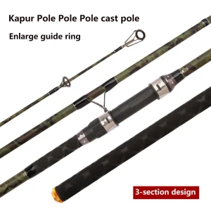 Buy Super Hard Subpole Straight Handle Fishing Rod Three Long Throw Rod ...