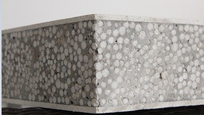 Buy Light Weight Fire-rated Eps Cement Foam Sanwich Panel Good Against ...