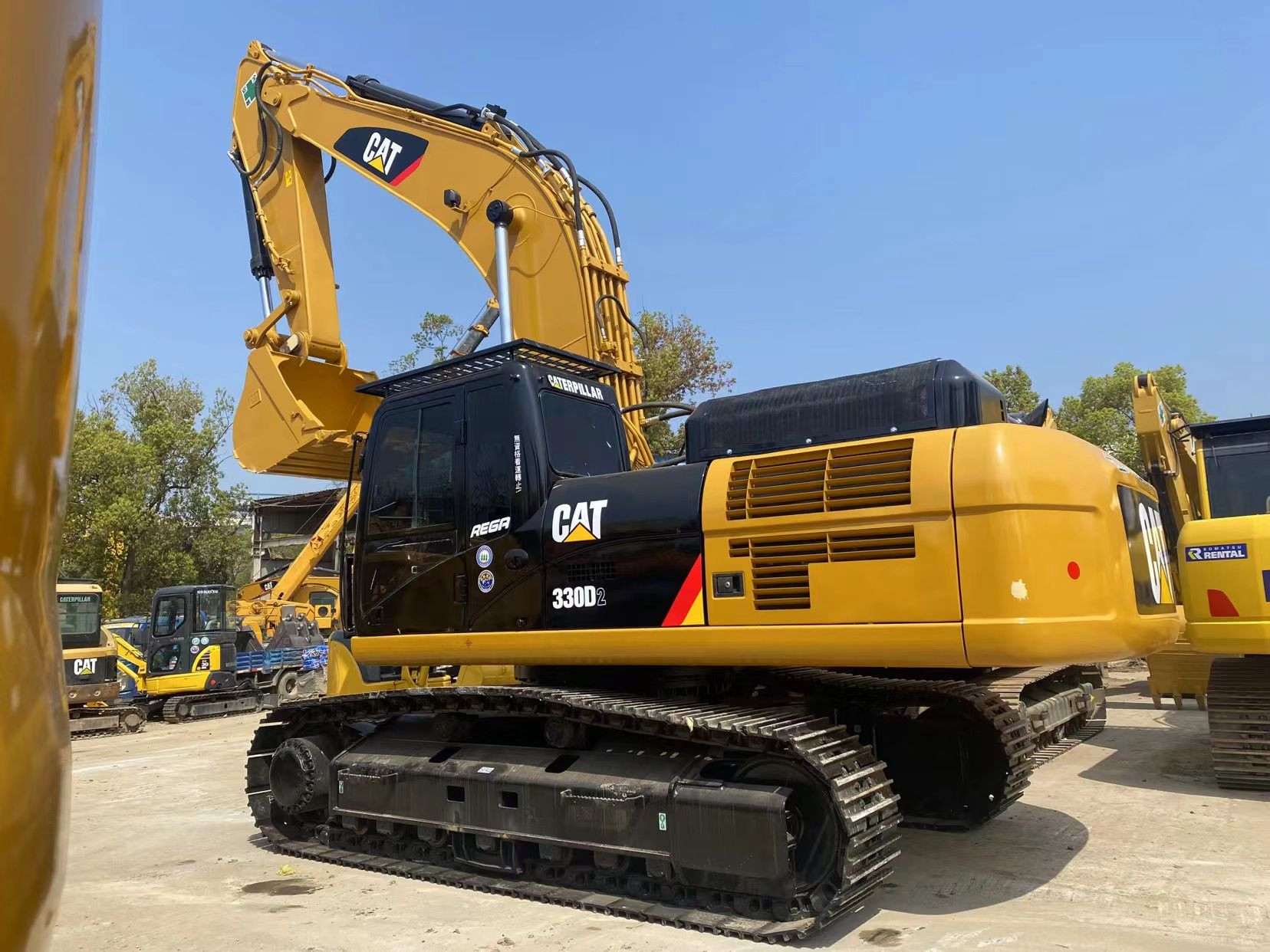 Buy Used Excavator Caterpillar 330d2 Hydraulic Excavator Digger High ...