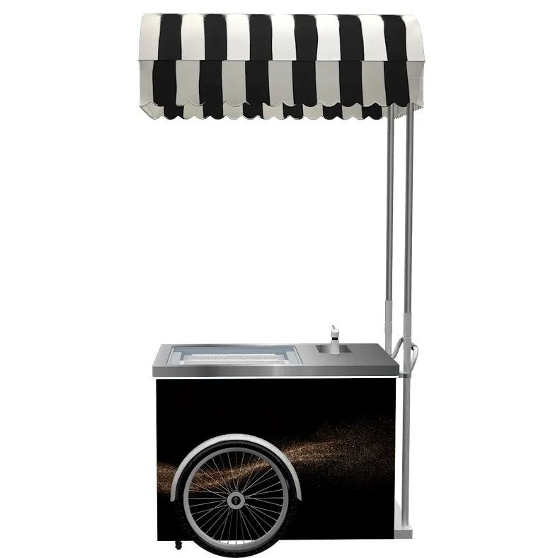 Buy Commercial Customized Small Ice Cream Popsicle Cart Push Cart ...