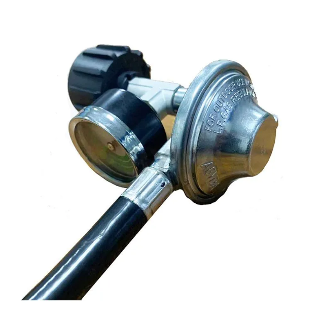 Buy Kr101-m Propane Gas Regulator With Gauge from ABYDA (Dong Guan)Gas ...