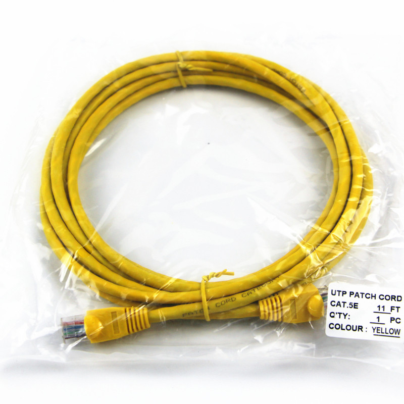 Buy 1m 2m 3m 5m 3ft 6ft Rohs Pvc 23awg Pure Bare Copper Ethernet Patch ...