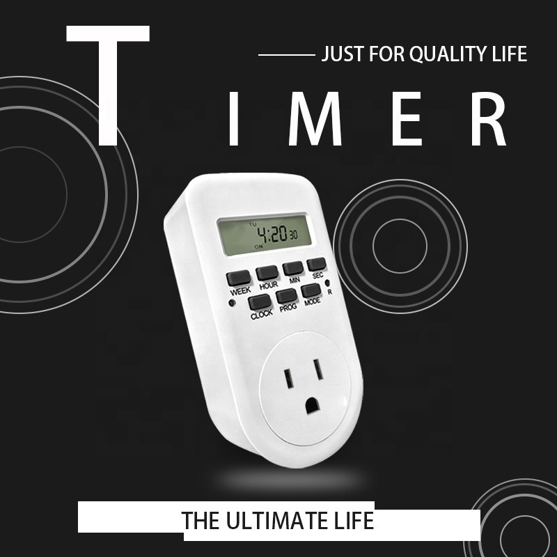 Buy 230v 16a Weekly Electric Motor Timer Timer Switch Electronic Mini ...