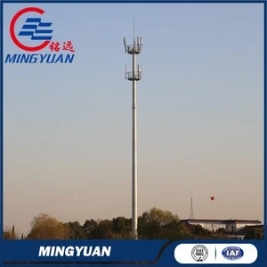 Buy 30m Telecommunication Steel Monopole Tower from Jiangsu Mingyuan ...
