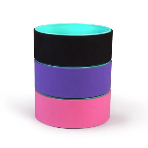 Buy 33x13cm Tpe Yoga Wheel, Muscle Relaxation Yoga Assist Wheels ...