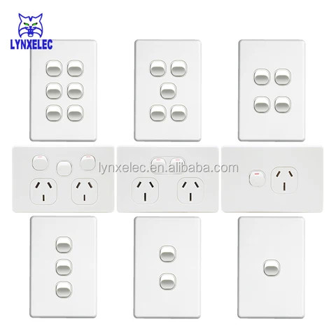 Buy Australian Approval 250v Wall Switch Lighting Switch Saa Switch ...