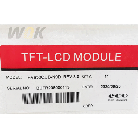 Buy Boe Hv650qub-n9d Open Cell Panel Panel Tv Lcd 65 Inch Lcd Panel ...