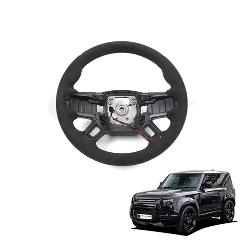 Buy Car Heating Carbon Fiber Steering Wheel For L663 Defender Alcantra ...