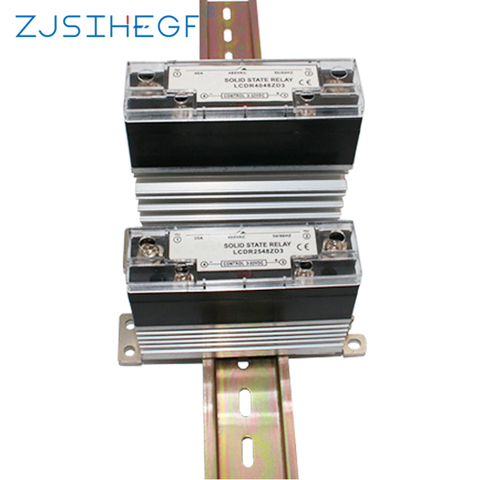 Buy China Factory Din Rail Mounted Ssr Single Phase Solid State Relay ...
