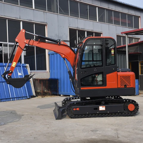 Buy Chinese Mini Excavator For Sale Mini Excavator Rotating Grapple ...