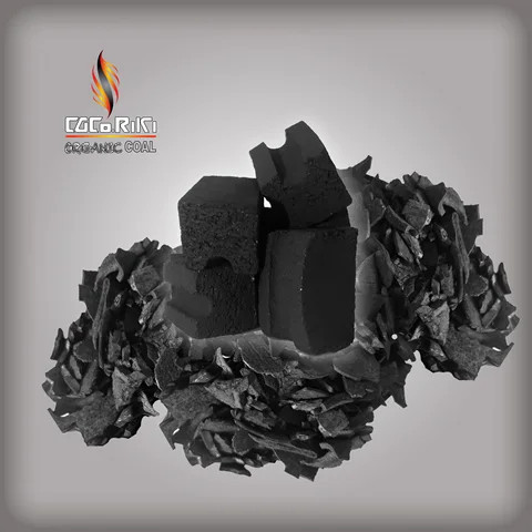 Buy Coconut Charcoal For Shisha Hookah Incense In Rectangle U Shape Low ...