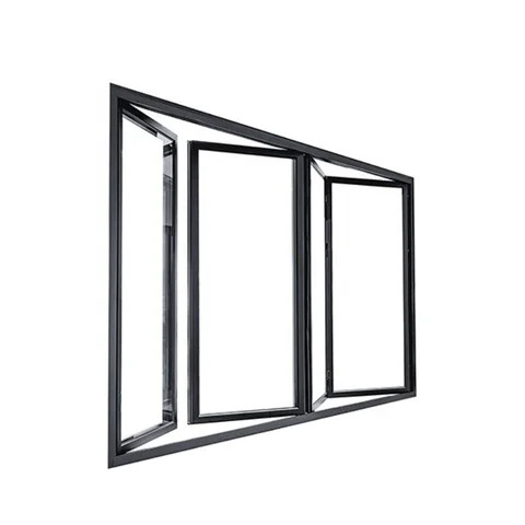 Buy Commercial System Glass Horizontal Aluminium Bi-folding Window ...