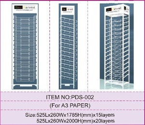 Buy Countertop Metal Wire Scrapbook Paper Display Rack from Shenzhen ...