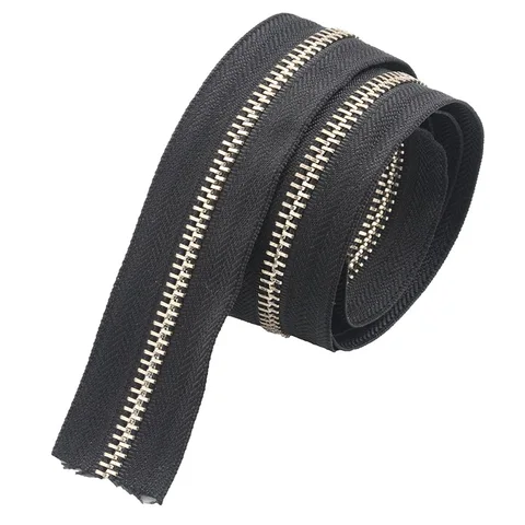 Buy Custom Cerniere Lampo Brass Zipper Jacket Rollo Close-end ...