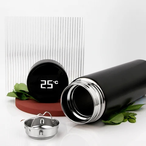 Buy Custom Logo 350ml 500ml Double Wall Vacuum Flask Stainless Steel ...