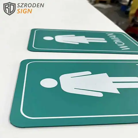 Buy Custom Wayfinding Signage Led Illuminated Male And Female Door Sign ...