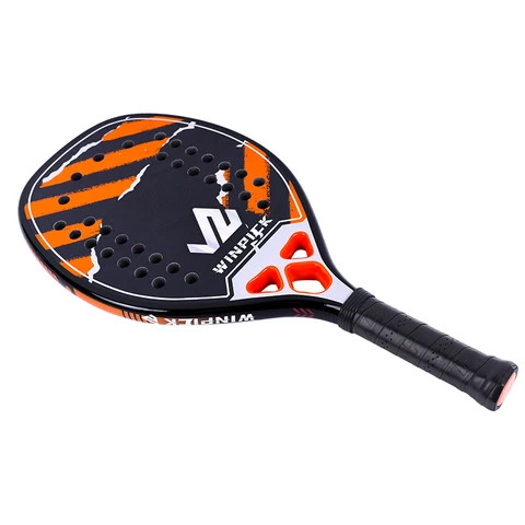 Buy Customization 18k Carbon Fiber Beach Tennis Racquet Paddle Racket ...