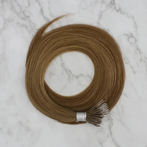 Buy Cuticle Aligned Hair Extension Human Keratin Hair, 1g Strands ...