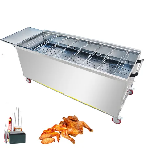 Buy Desk Style Stall Business Intelligent Roast Chicken Oven Gas ...