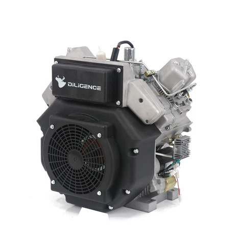 Buy Diligence Brand New 14l 4-stroke Air-cooled Direct Injection Dl2v92f Electric Starter Double ...