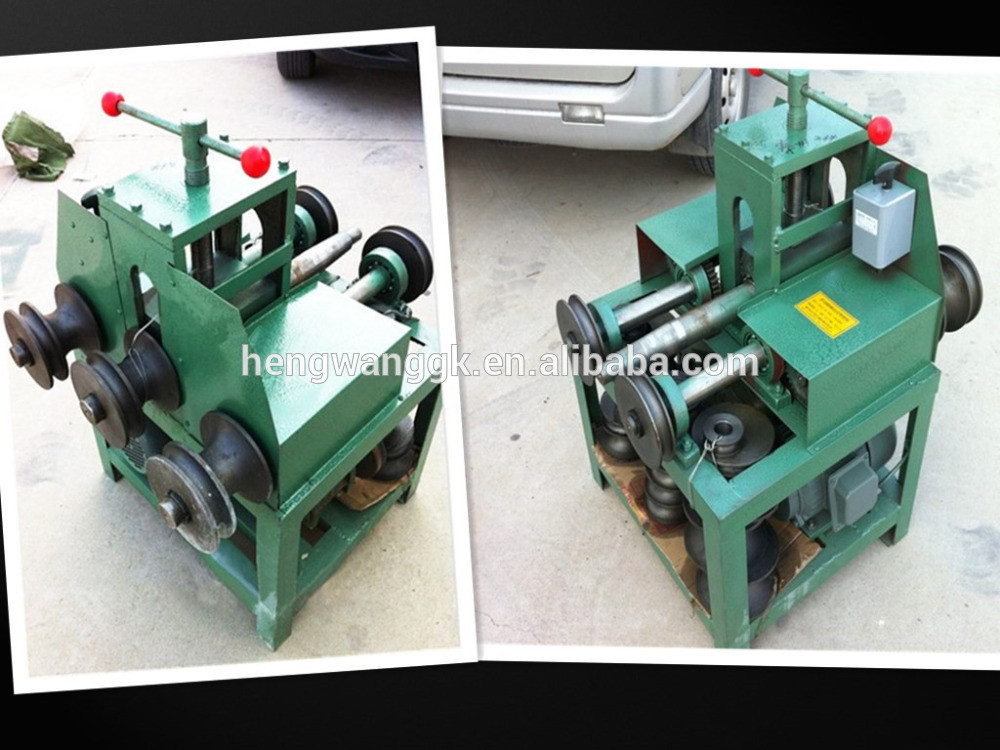 Buy Electric Angle Bending Machine , Iron Pipe 3 Roll Pipe Bending ...