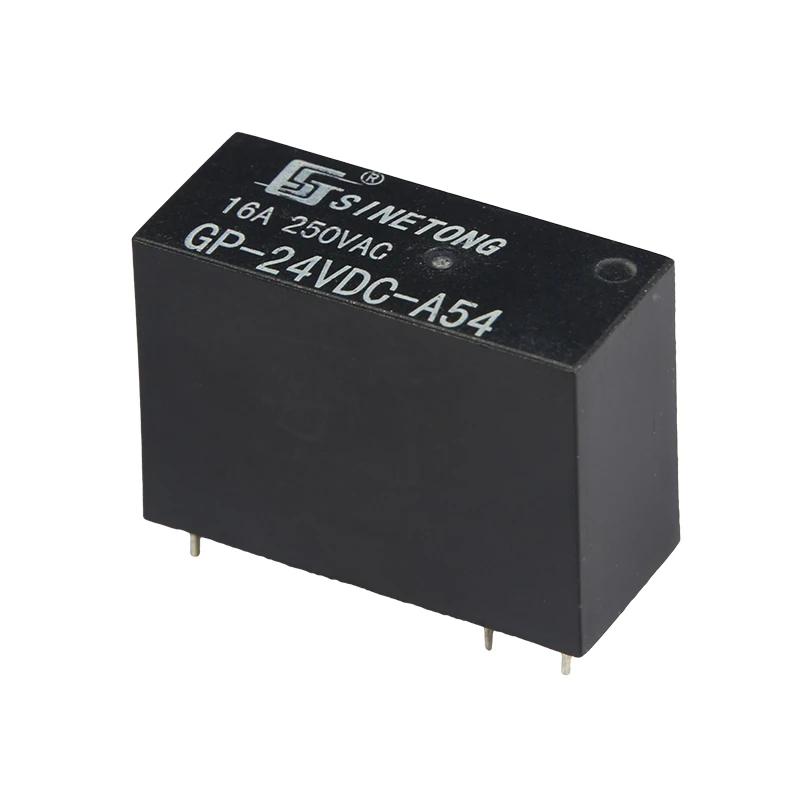 Buy Electromagnetic Miniature 24v 16a 4pin Pcb Type Power Relay from ...