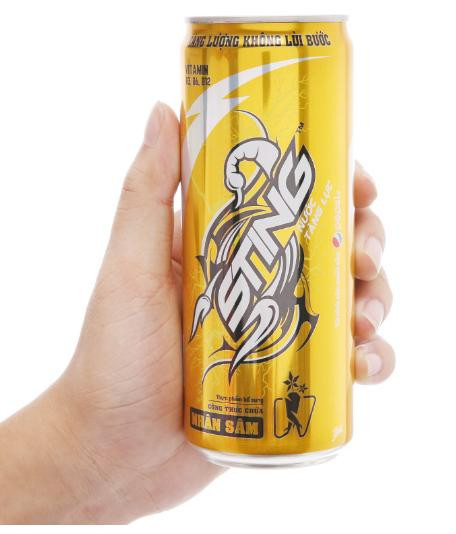 Buy Energy Drink Sting Gold Formula Contains Ginseng 330ml from SEIVINA ...