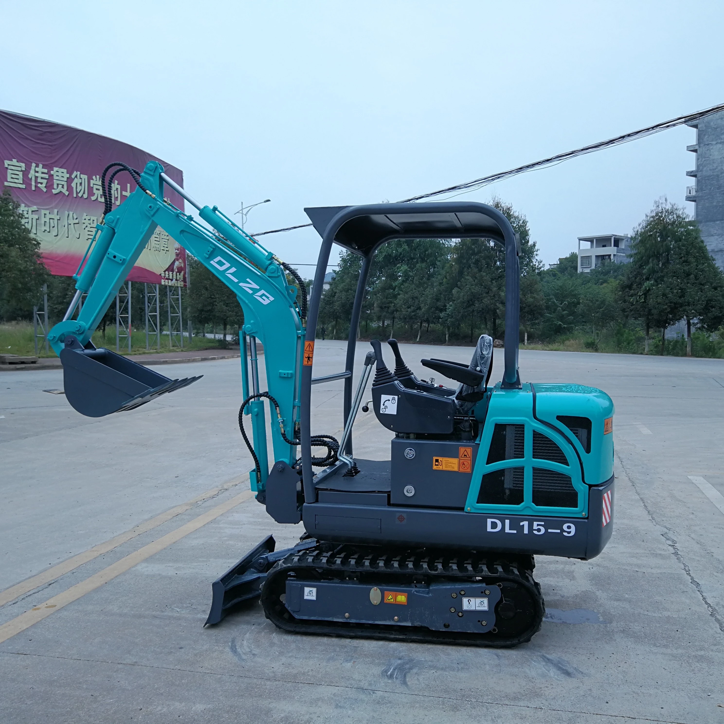 Buy Excavators Smallest Digger 1.6 Ton Digging Machine Of Earth-moving ...