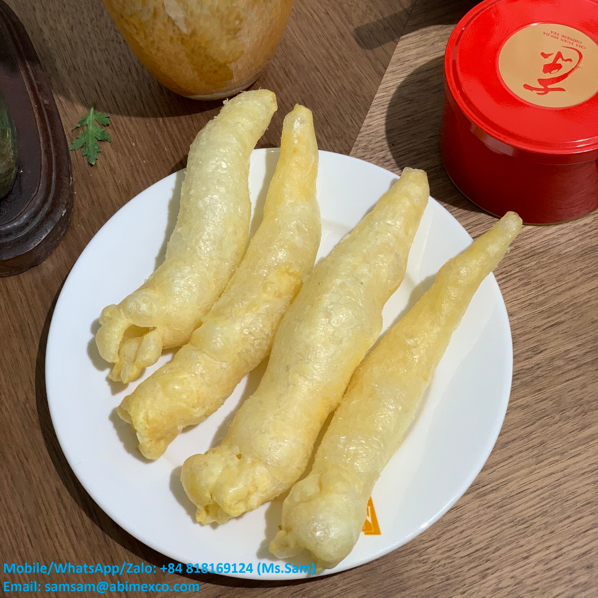 Buy Fried Dried Fish Maw / Swim Bladder With High Nutrients // Whatsapp ...