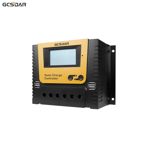 Buy Gcsoar Energy Panel Off Grid Pwm Solar Power Regulator 12v 24v 36v 48v Auto Lcd Display from ...