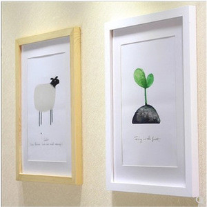 Buy General 11*14" Custom Wood Photo Frame Black Raw Material Photo ...