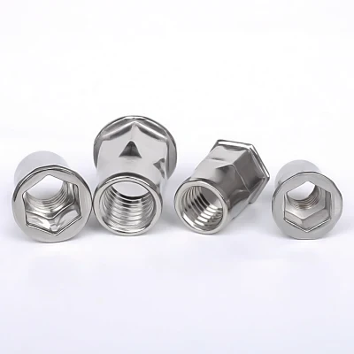 Buy Good Price Hexagon Rivet Nuts Stainless Steel Flat Head Blind Rivet ...
